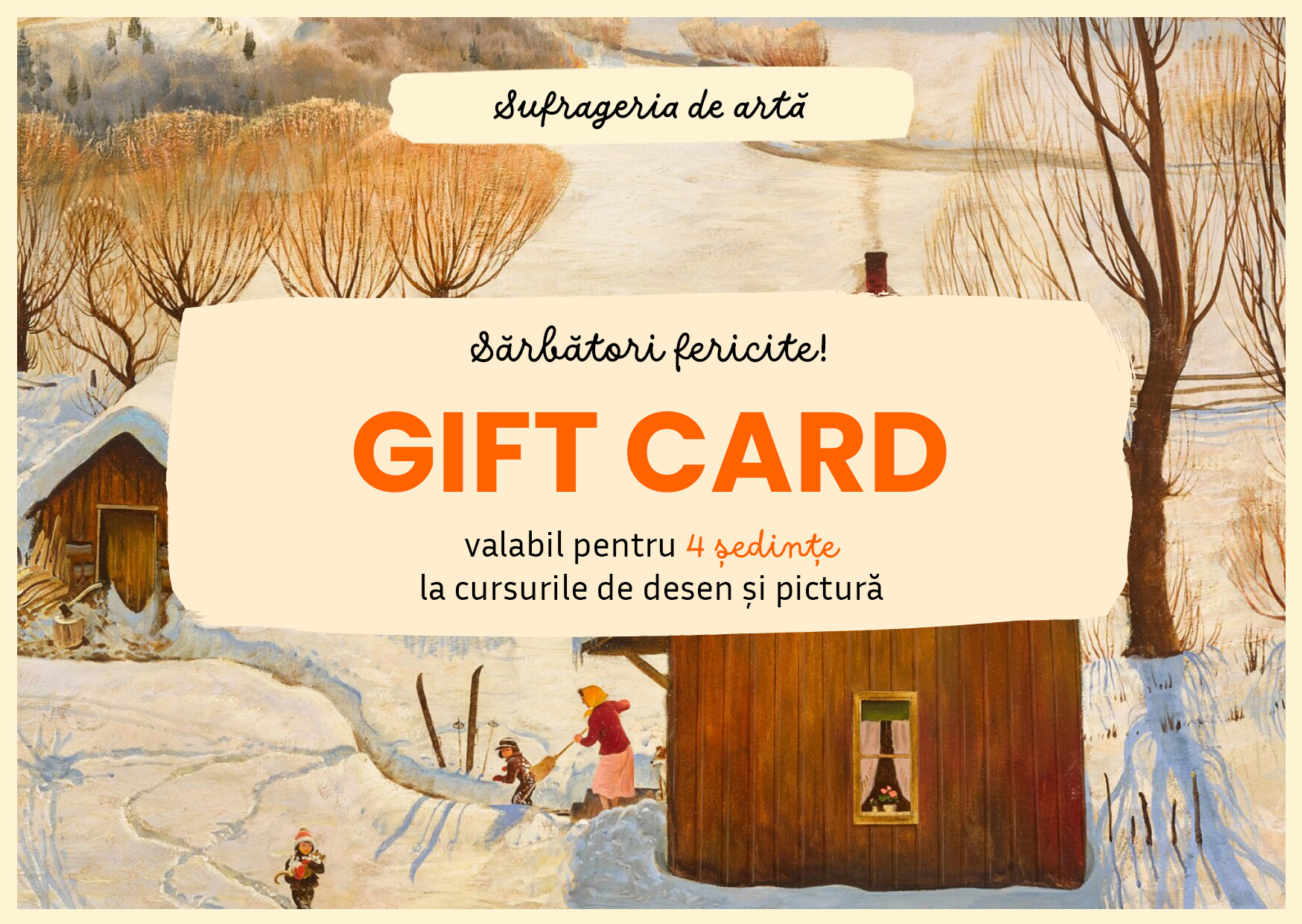 Sufrageria de arta - Gift card-urile Sufrageria de artă sunt acum ...